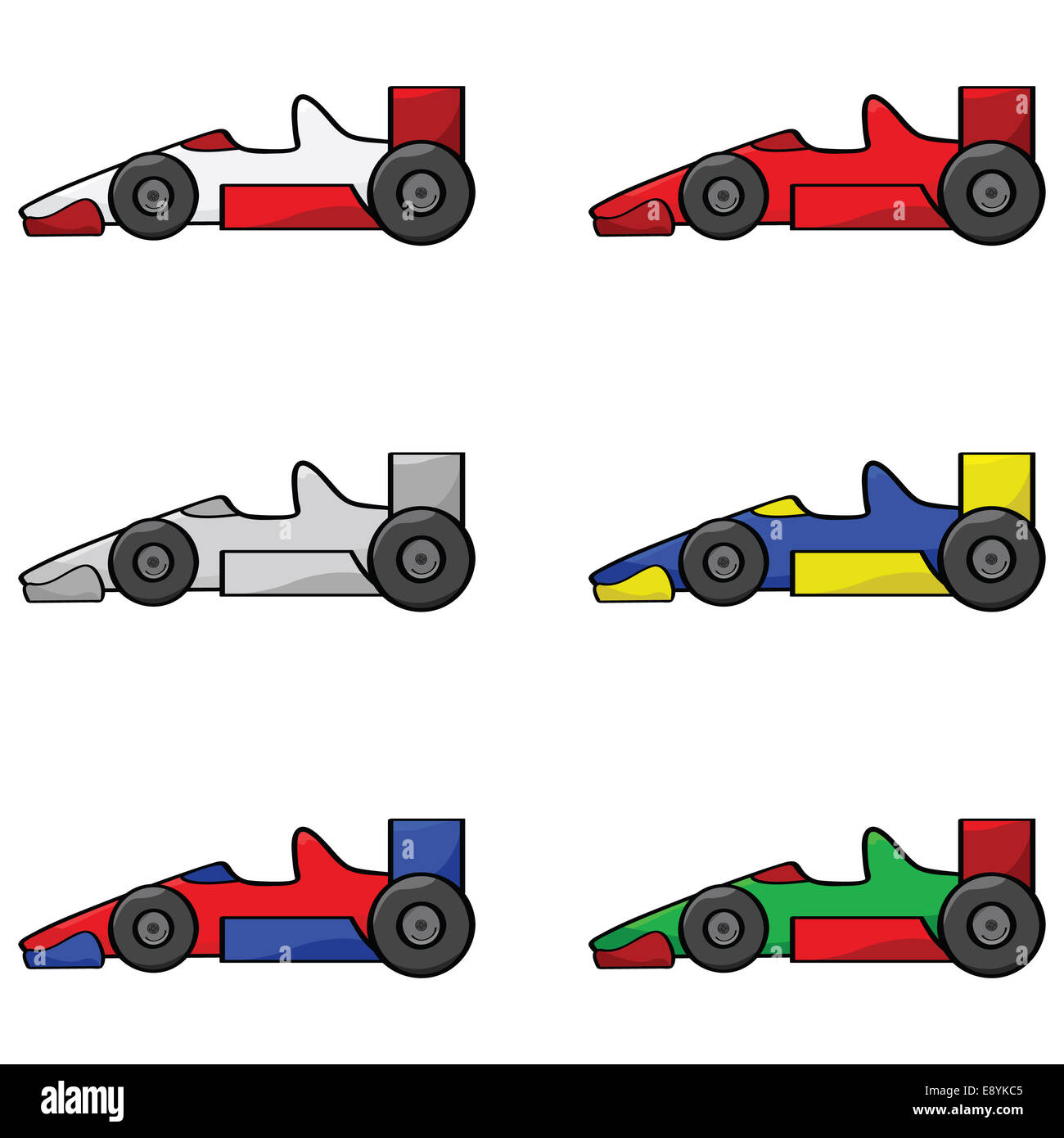 Formula one car racing drawing hi-res stock photography and images - Alamy