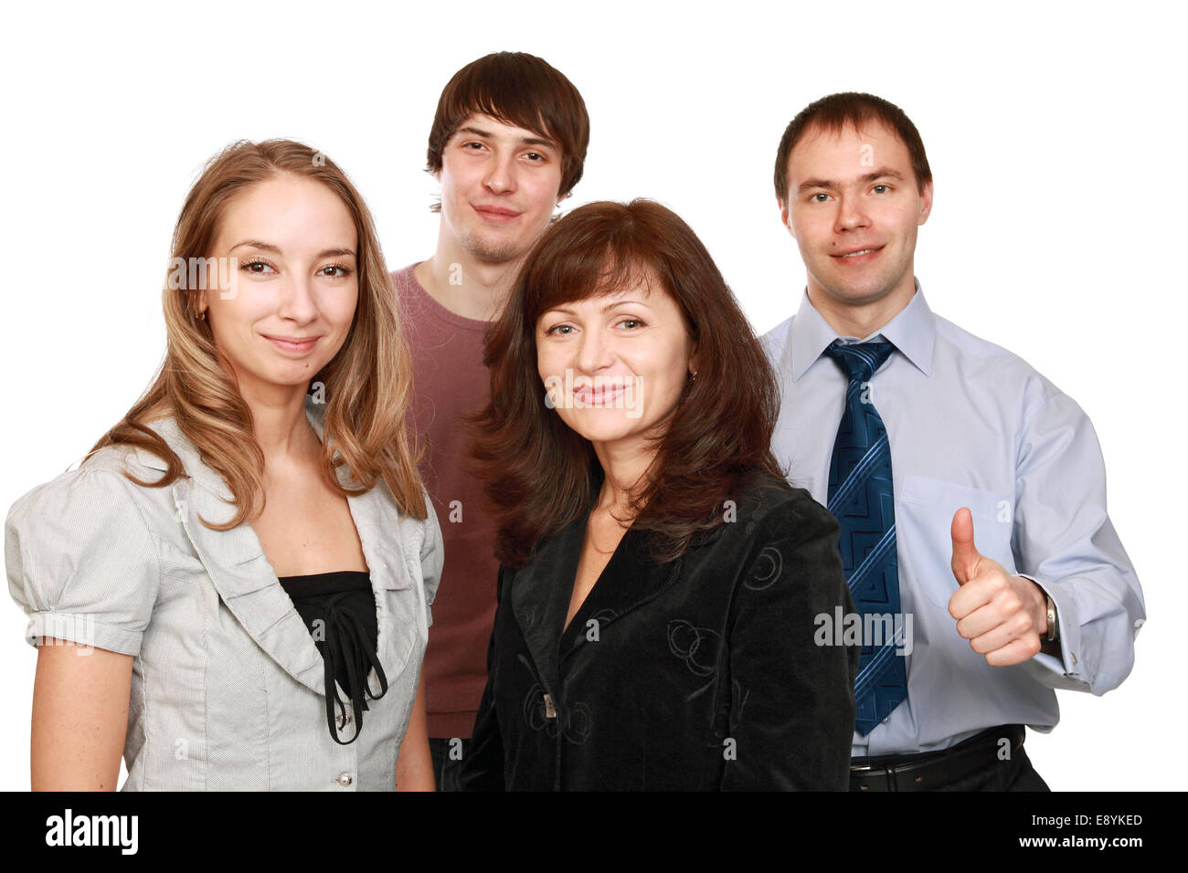 Group of cheerful office workers Stock Photo - Alamy