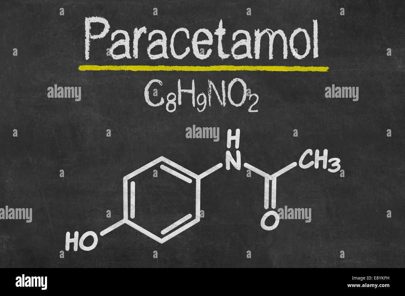 Paracetamol chemical structure hi-res stock photography and images - Alamy