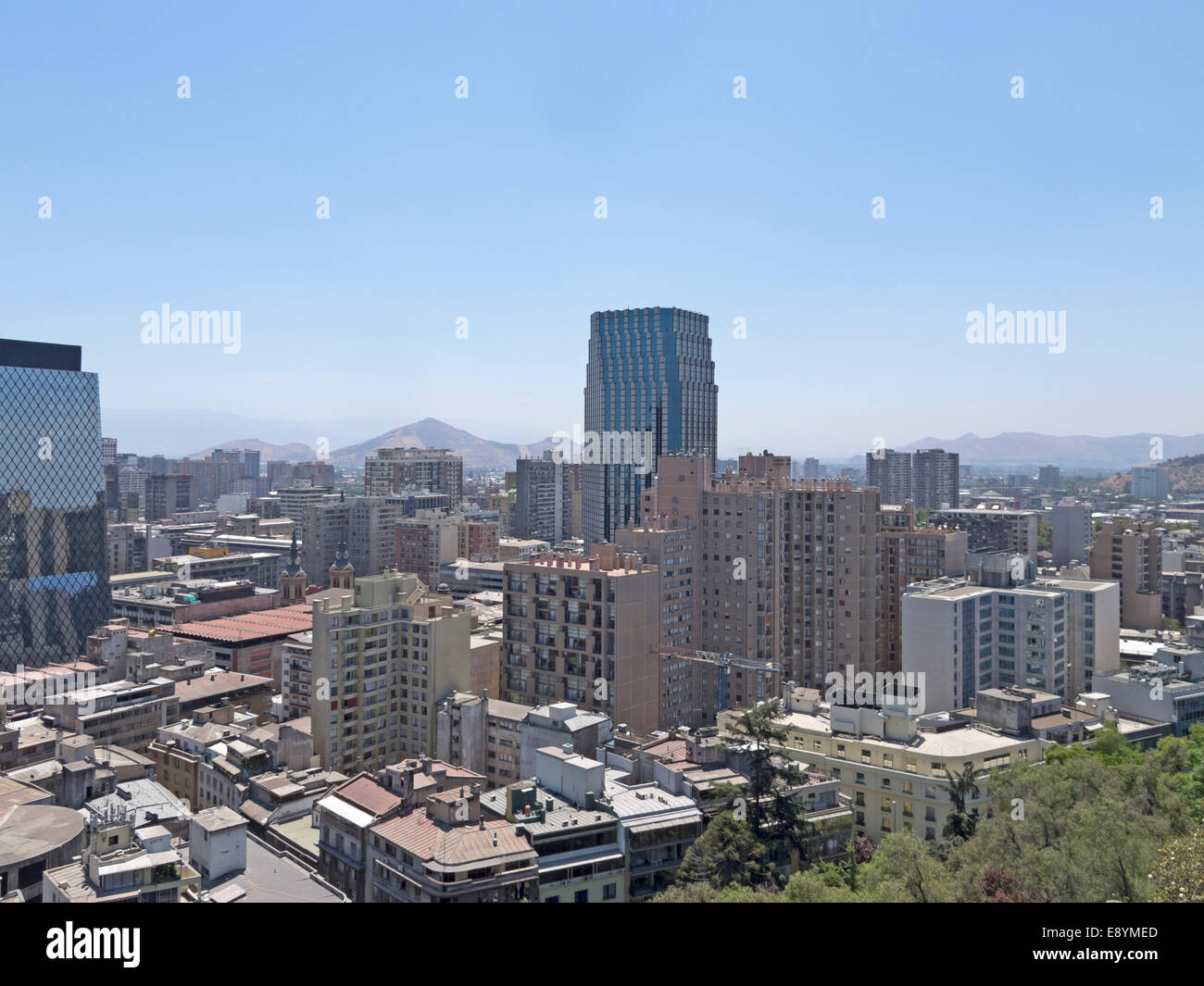 Overview of santiago hi-res stock photography and images - Alamy