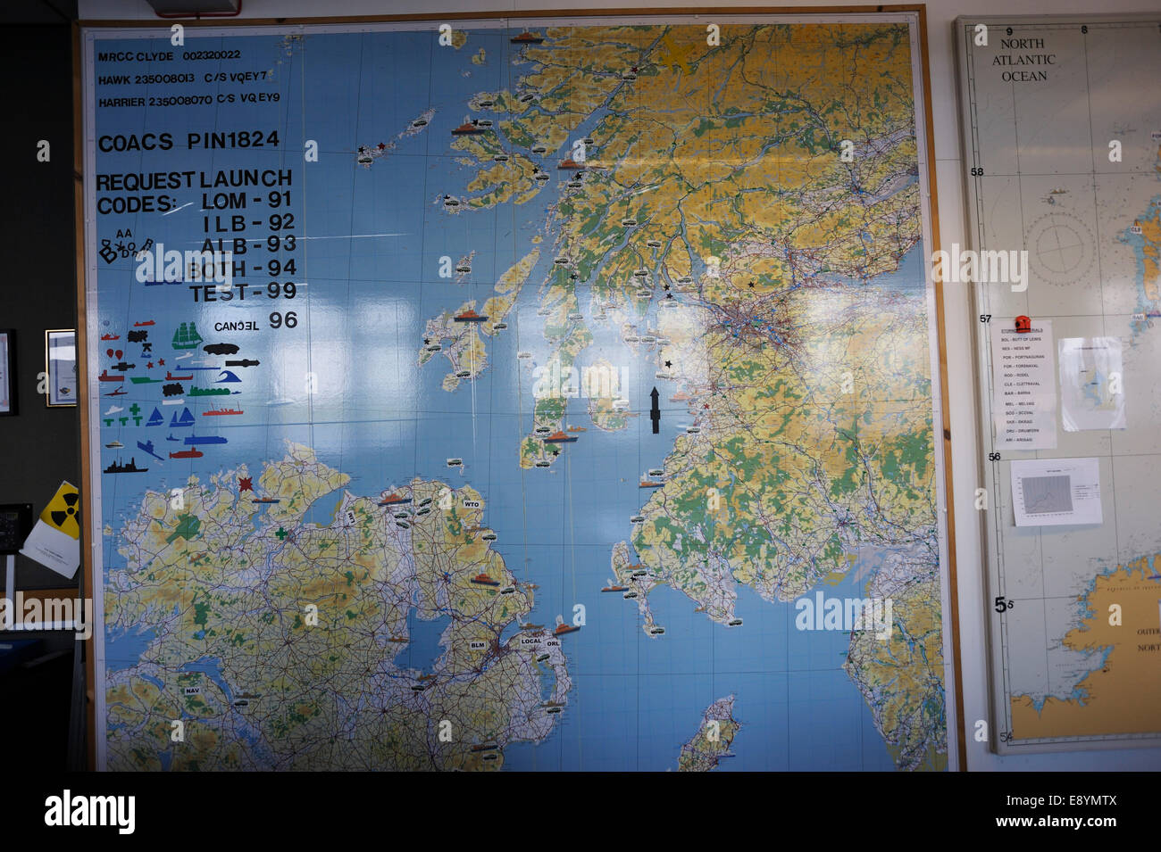 West coast sea charts hi-res stock photography and images - Alamy