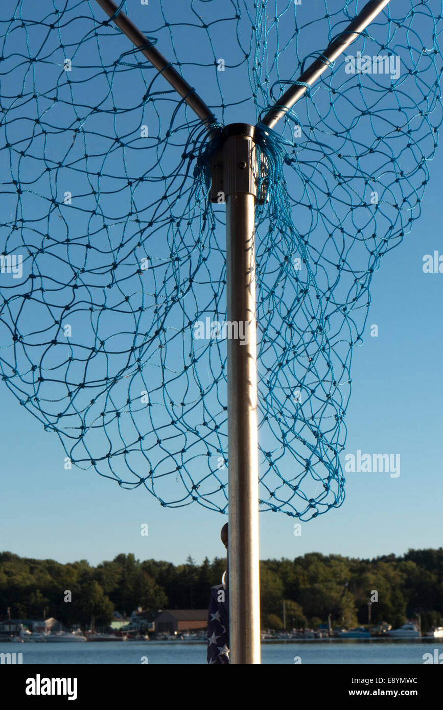 Fishermans landing net hi-res stock photography and images - Alamy
