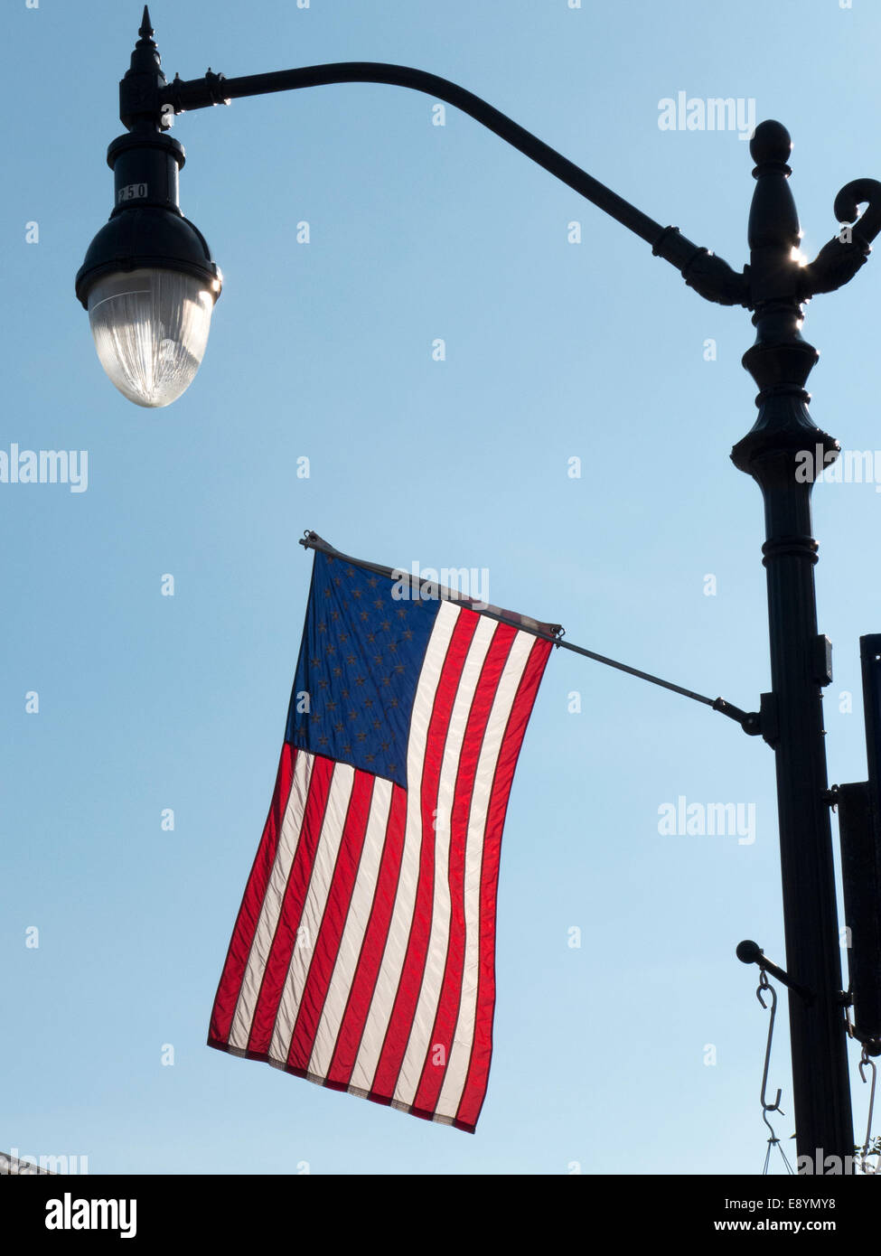 Lamppost banner hi-res stock photography and images - Alamy