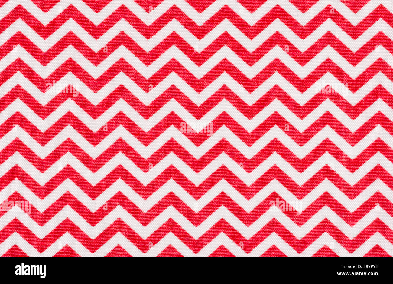 Red And White Chevron Pattern