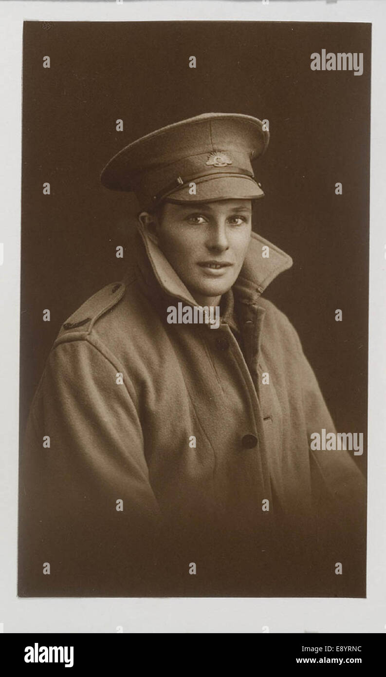A formal portrait of Kenneth Walter Nettleship, likely taken during the ...