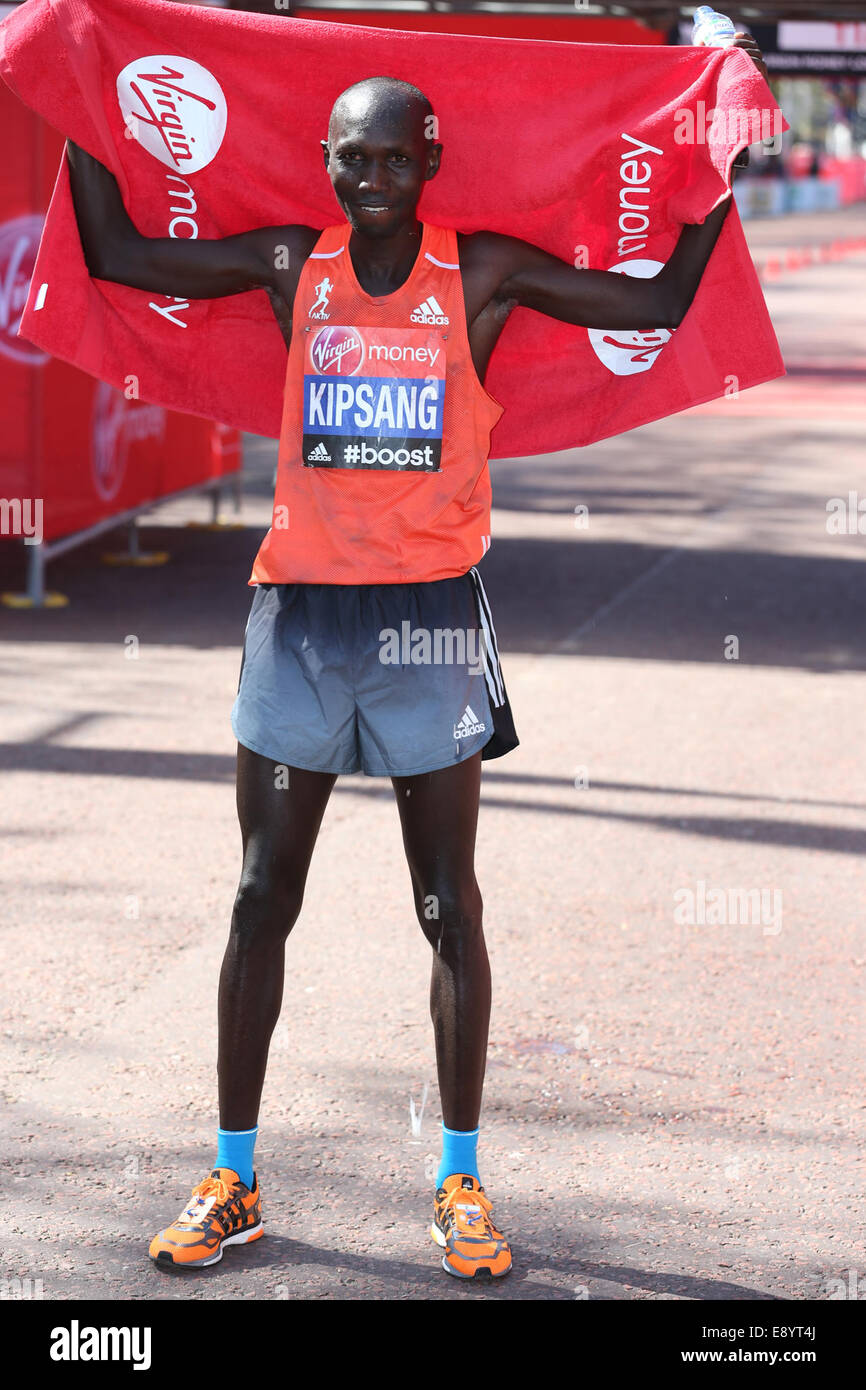 Virgin Money London Marathon Featuring: Wilson Kipsang Where: London ...