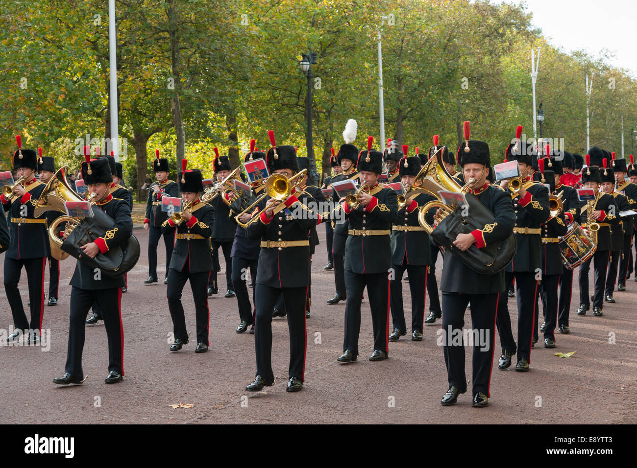 Marching band mall london hi-res stock photography and images - Alamy
