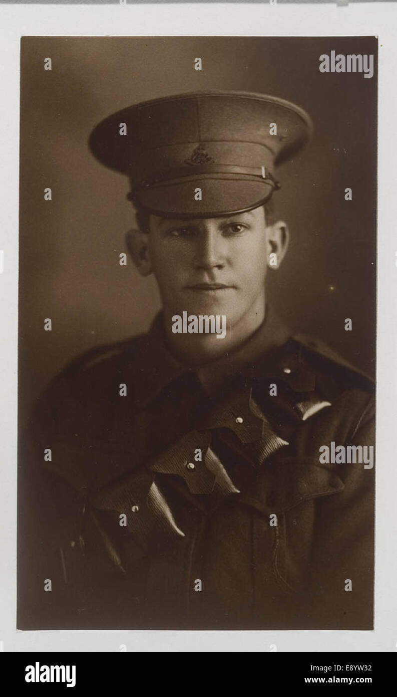 Portrait of Cyril Roy Sanders, capturing his likeness in a formal ...