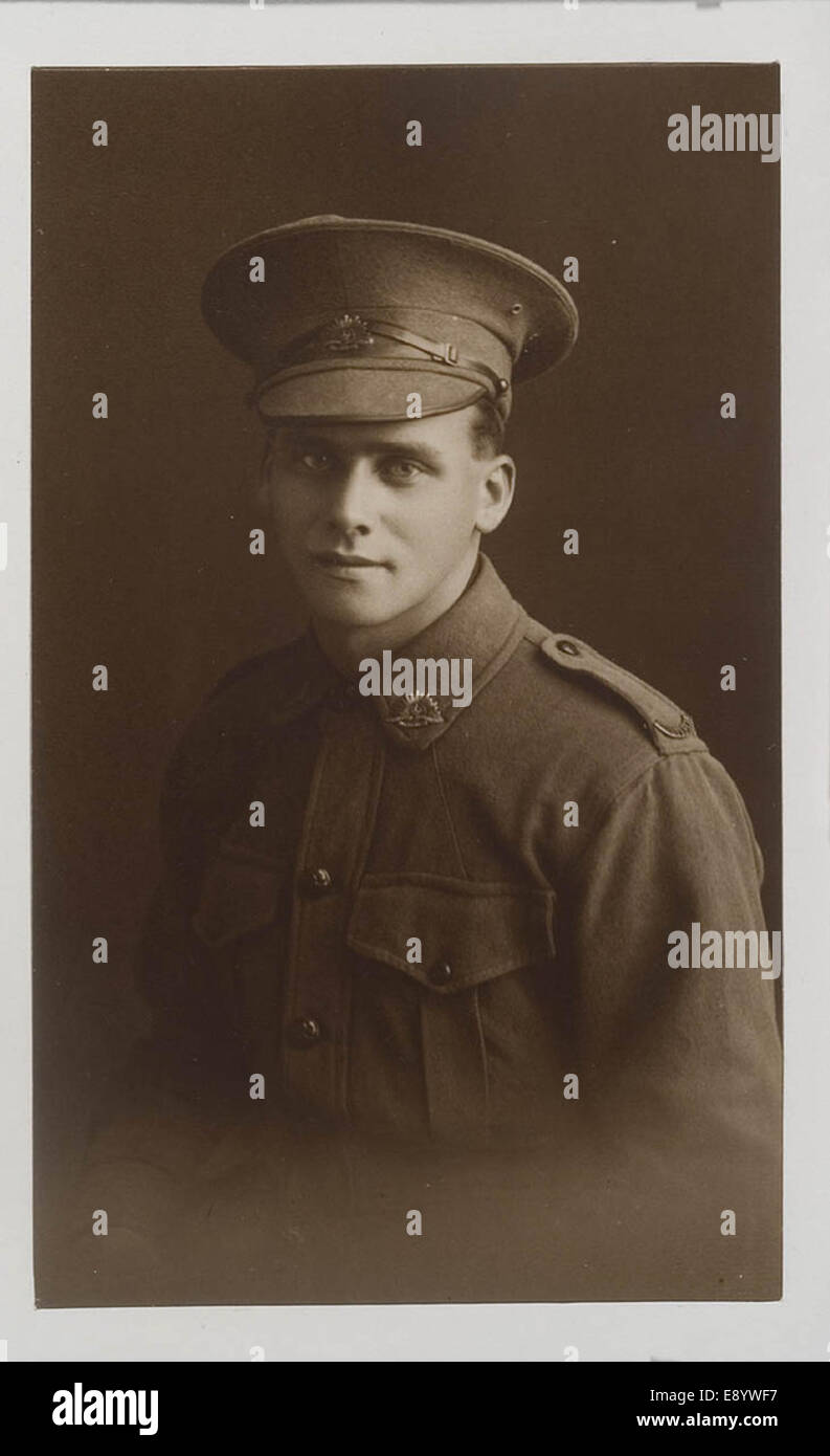 This portrait features Claude Thompson, captured in a formal photograph ...