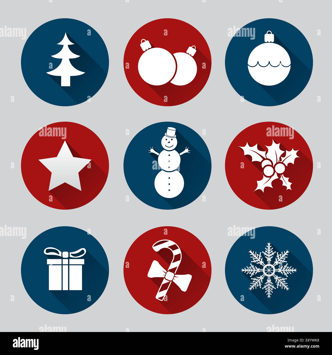 Set flat button badge hi-res stock photography and images - Alamy