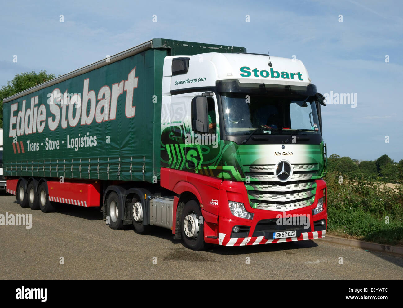 Eddie Stobart Lorry High Resolution Stock Photography and Images - Alamy