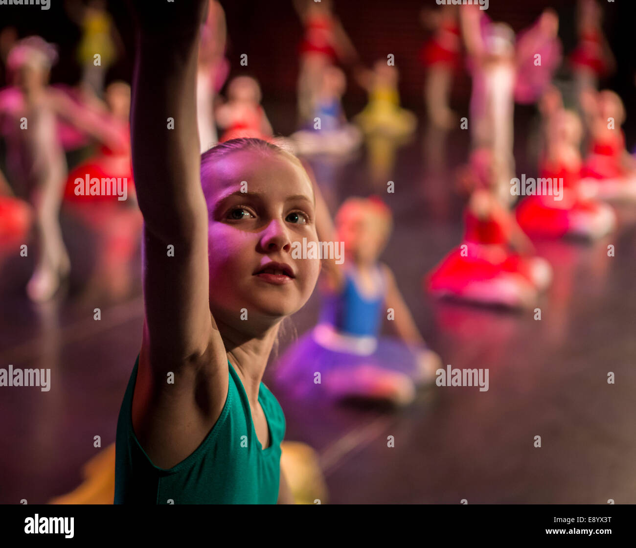 Ballet Dancers, Children's festival, Harpa, Reykjavik, Iceland Stock ...