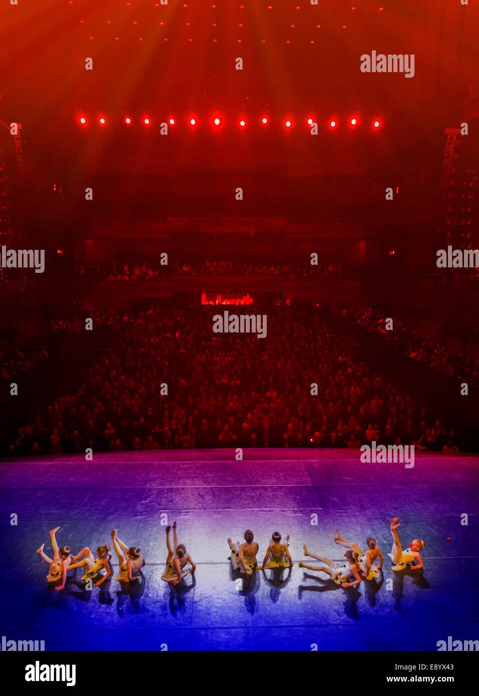 Ballet Dancers, Children's festival, Harpa, Reykjavik, Iceland Stock ...