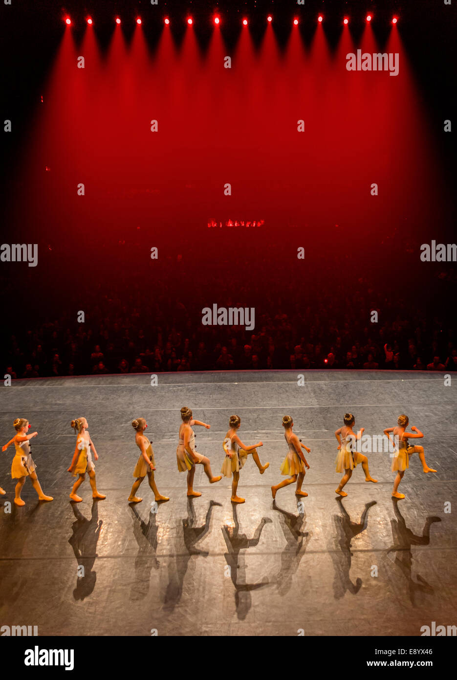 Ballet Dancers, Children's festival, Harpa, Reykjavik, Iceland Stock ...