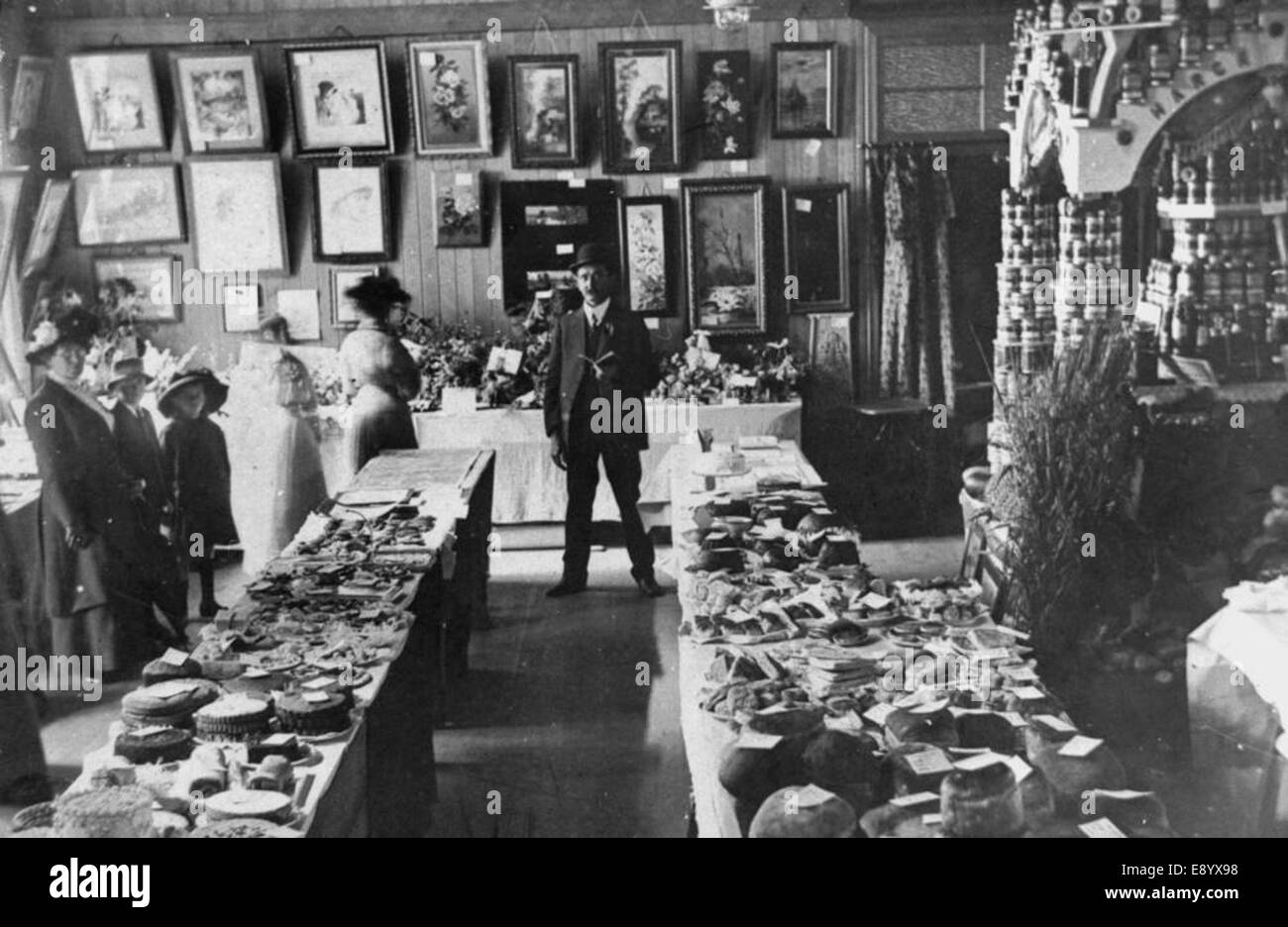 This photograph documents the first Wynnum-Manly Show at the newly ...