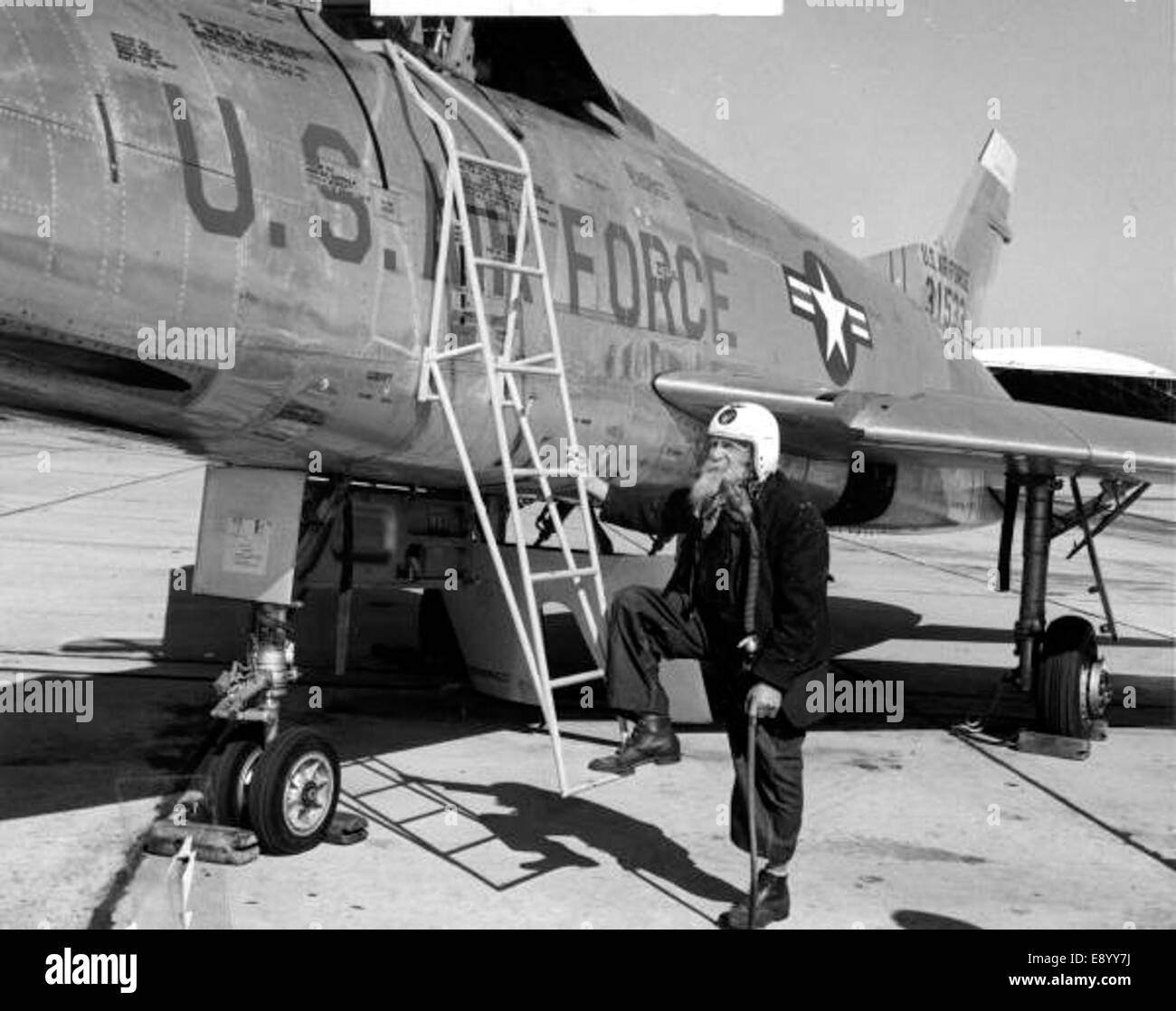 A photograph of William Uncle Bill Lundy, a 107-year-old Confederate ...