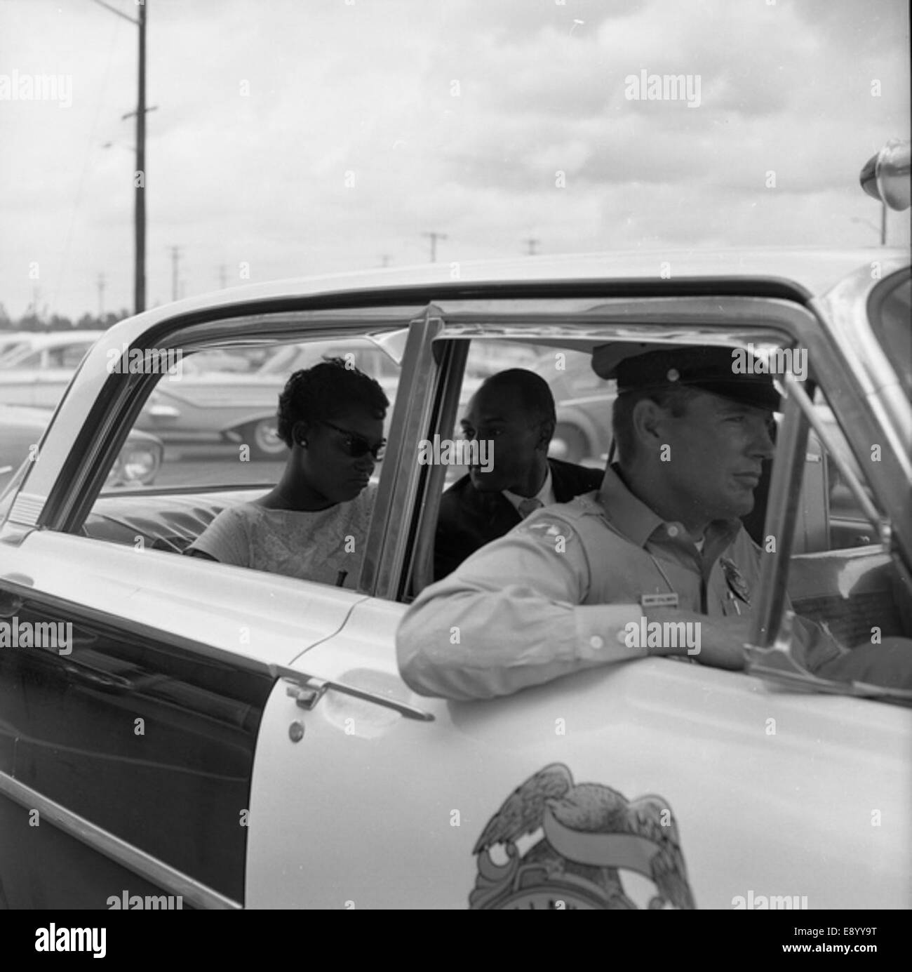 Photograph documenting a Freedom Riders protest in Tallahassee, Florida ...