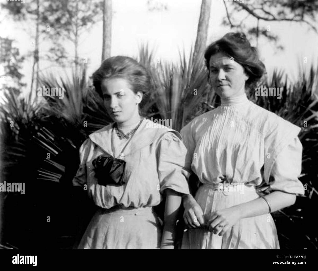 A photograph featuring Leona Strauss and Norma Edwards in Eastpoint ...