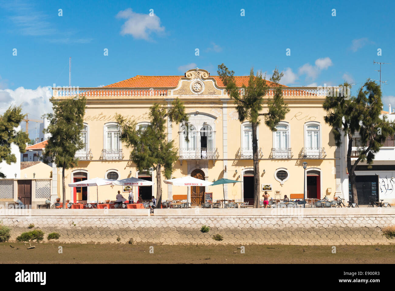 Portugal Algarve Tavira late Bronze Age port rebuilt 18th c River Gilao ...