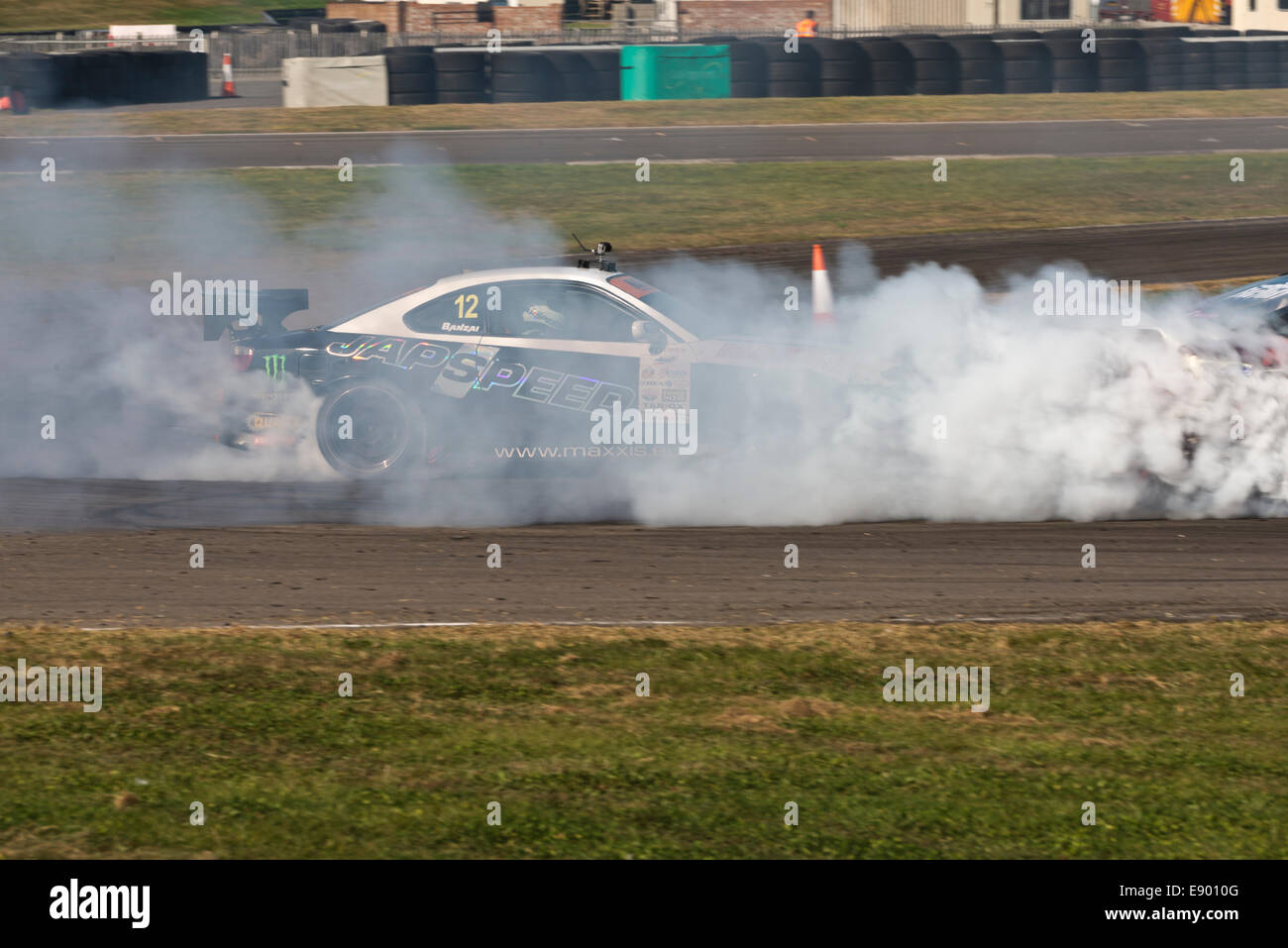 Drifting Ty Croes Anglesey Championship North Wales Uk Stock Photo - Alamy