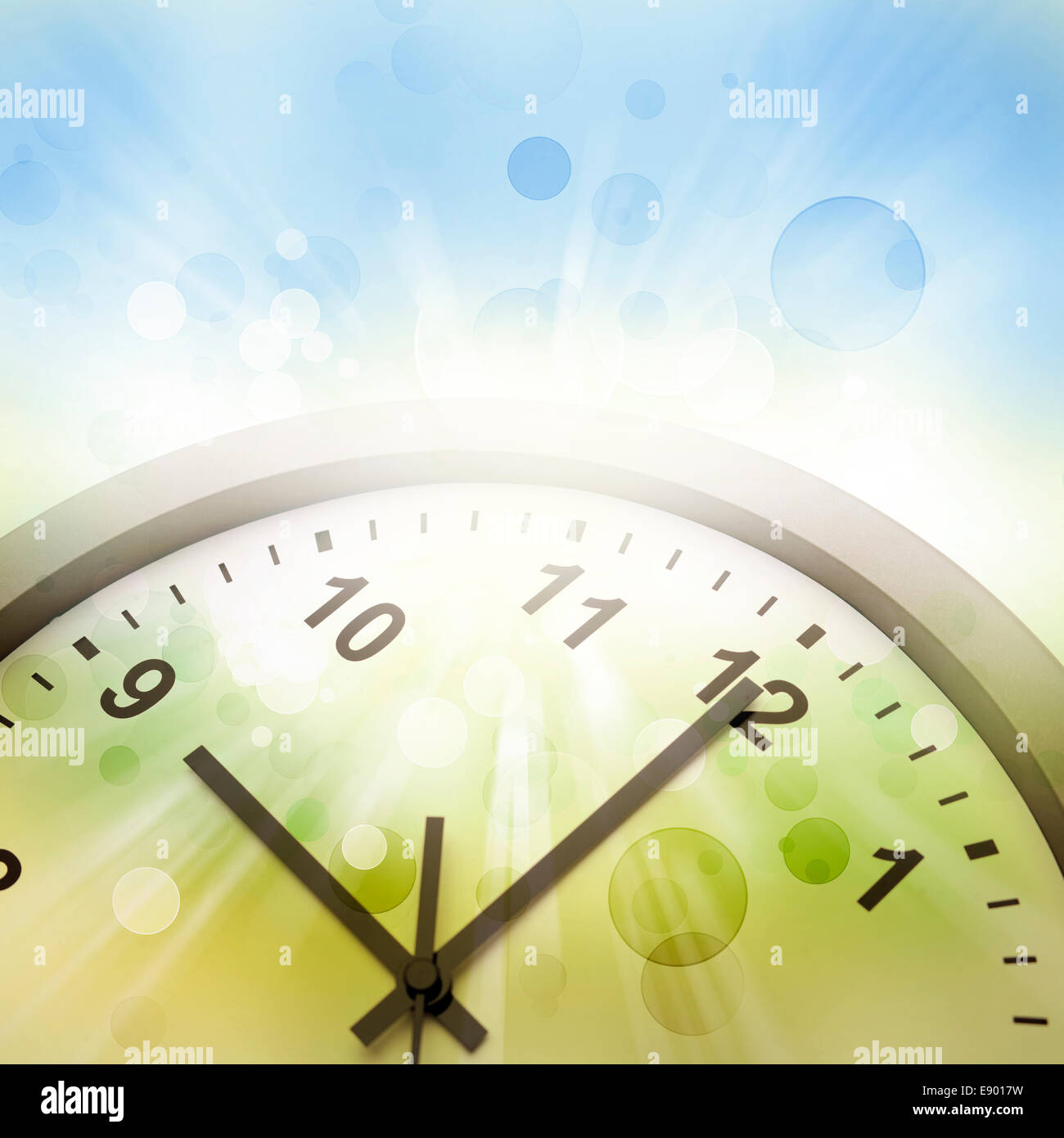 Abstract clock hi-res stock photography and images - Alamy