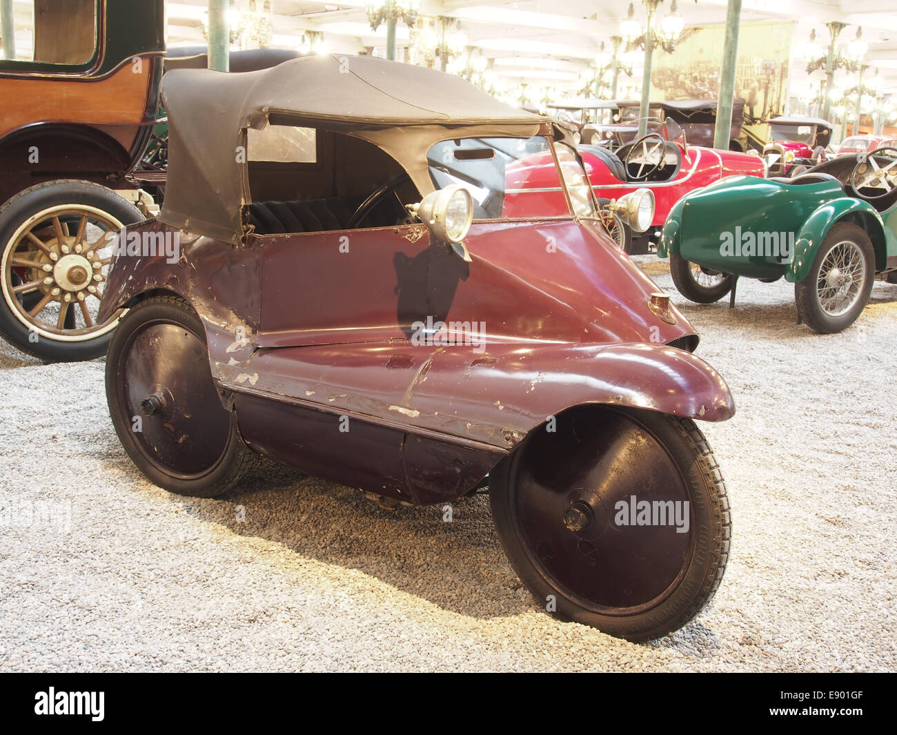 1923 SCOTT Tricar, 2 cylinder, 12hp, 573cm3, 80kmh, photo 3 Stock Photo ...