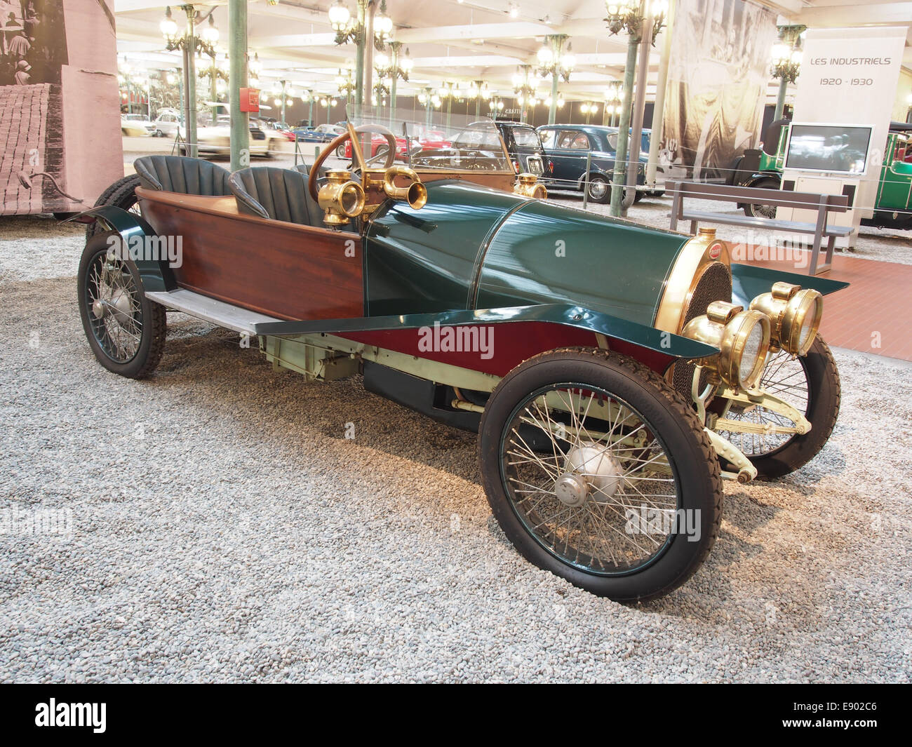 The 1914 Bugatti Torpedo Type 17, a historic 4-cylinder car with 18 ...