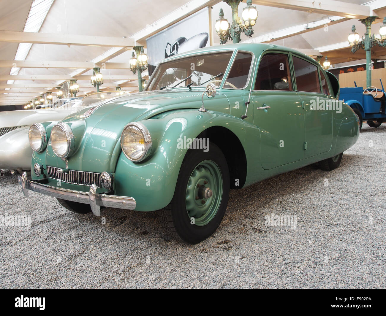 The 1937 Tatra 87 is a luxury automobile equipped with an 8-cylinder ...