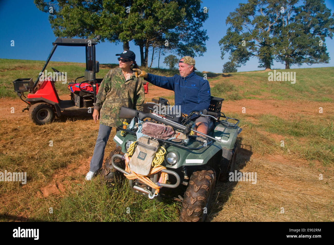 Ranch atv 4 wheeler hi-res stock photography and images - Alamy