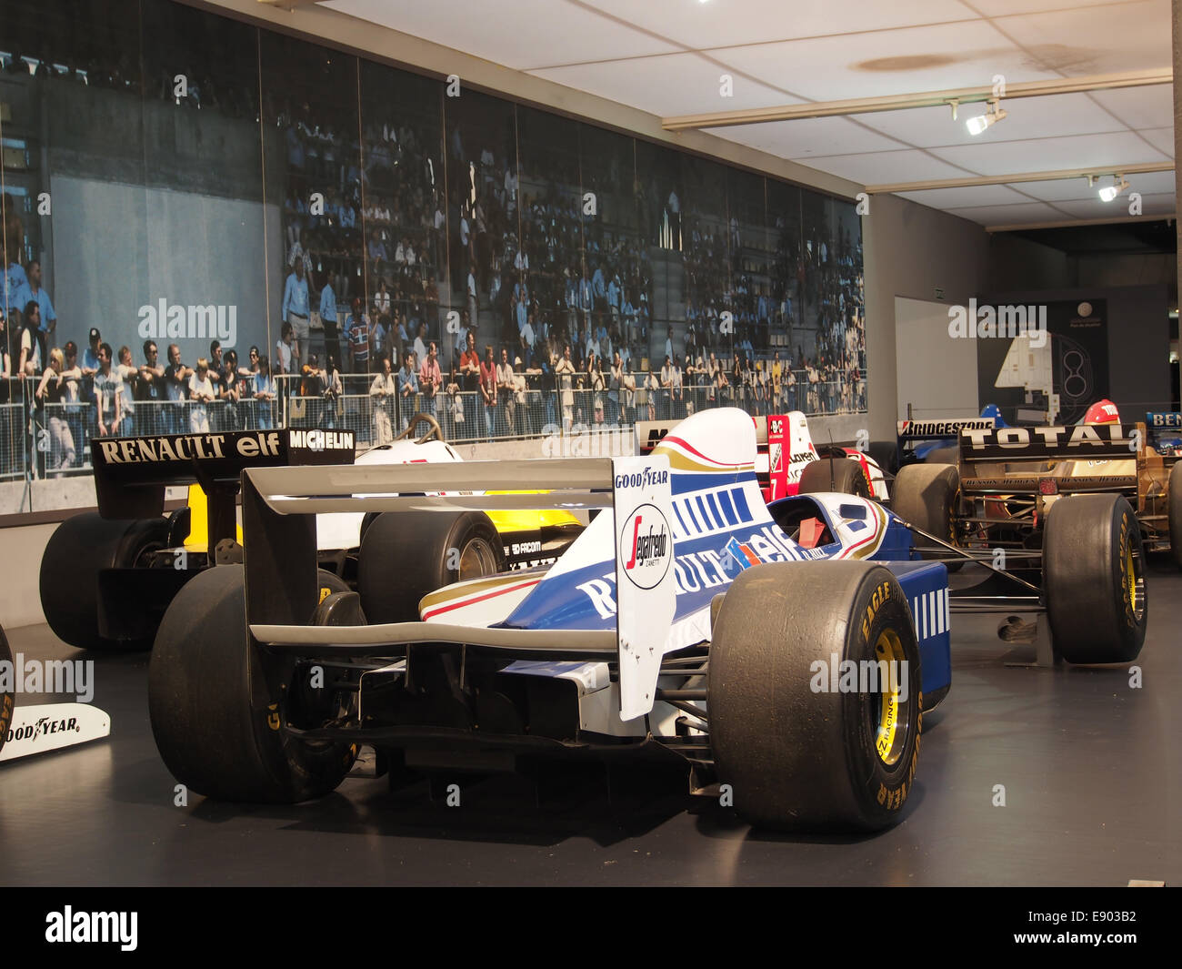 The 1983 Renault-Elf, driven by D Hill, is featured in this second ...