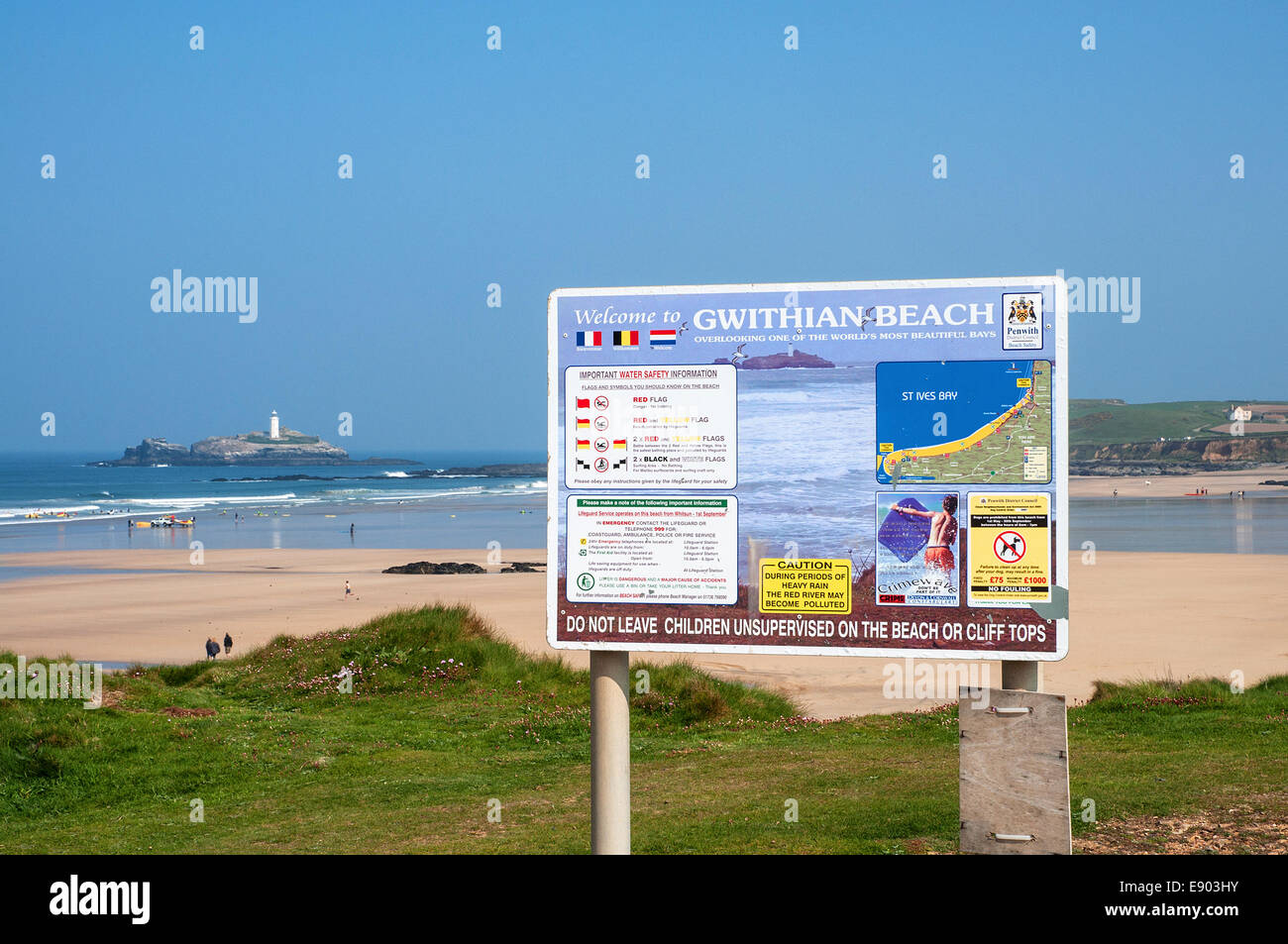 Gwithian beach near Hayle in Cornwall, UK Stock Photo - Alamy