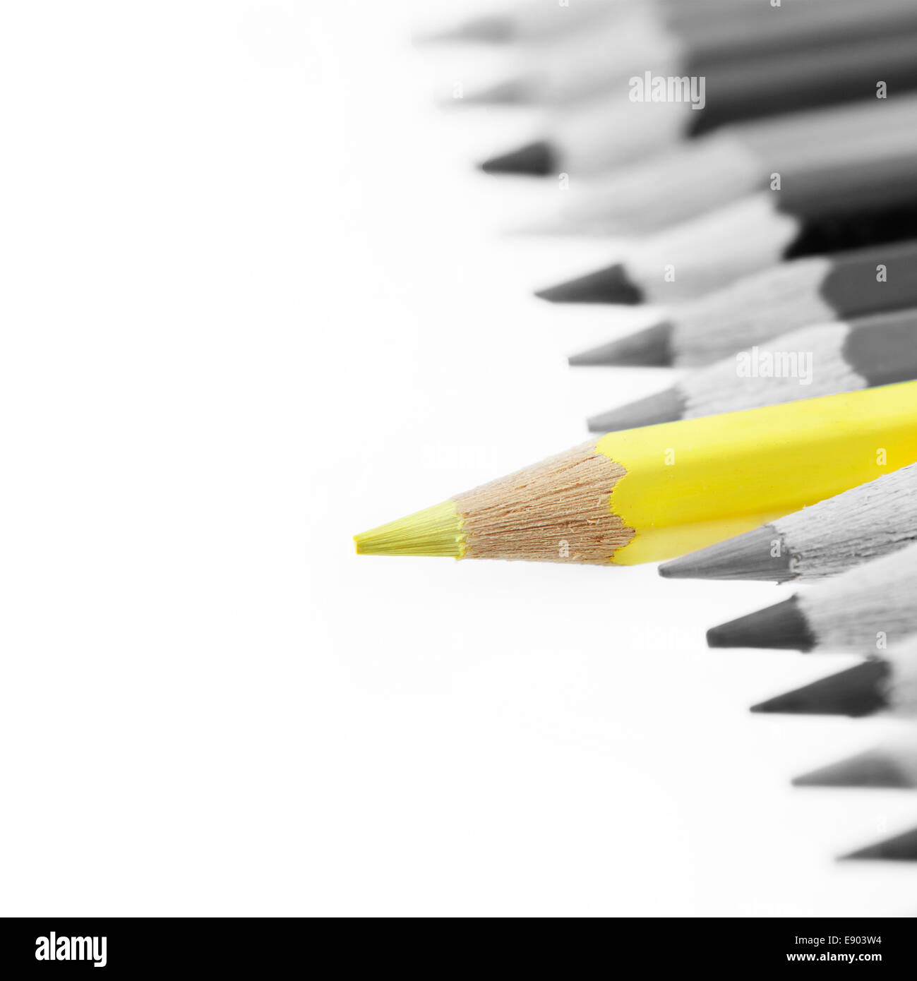 Yellow pencil hi-res stock photography and images - Alamy
