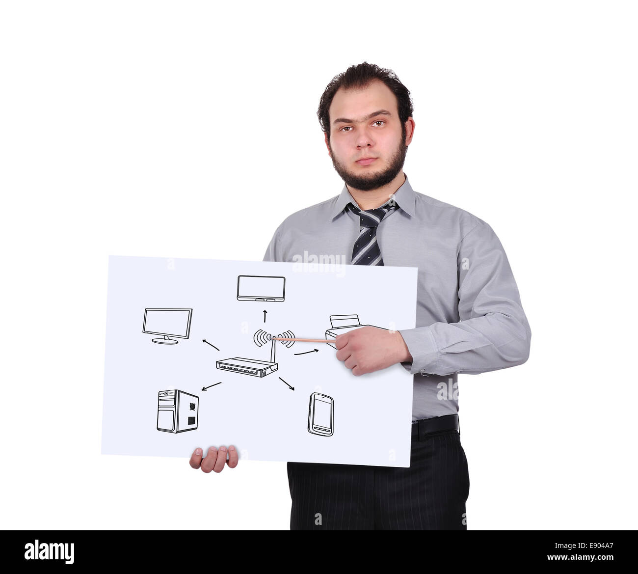 Computer network hi-res stock photography and images - Alamy