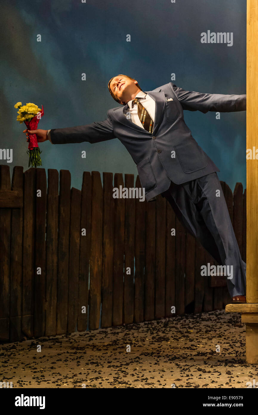 Leeds, UK. 16th Oct, 2014. Opera North performing ‘The Bartered Bride ...