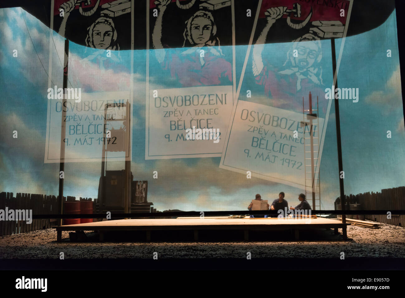 Leeds, UK. 16th Oct, 2014. Opera North performing ‘The Bartered Bride’ by Smetana at Leeds Grand ...