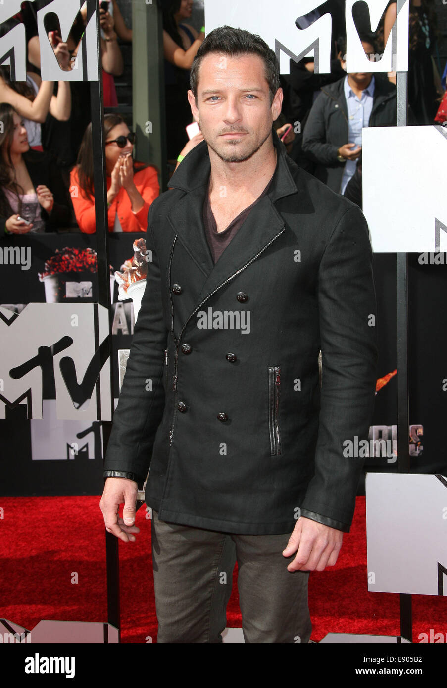 MTV Movie Awards 2014 Arrivals held at Nokia Theatre L.A. Live ...