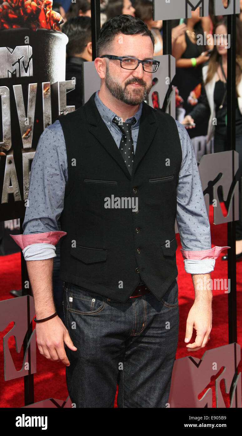 MTV Movie Awards 2014 Arrivals held at Nokia Theatre L.A. Live ...