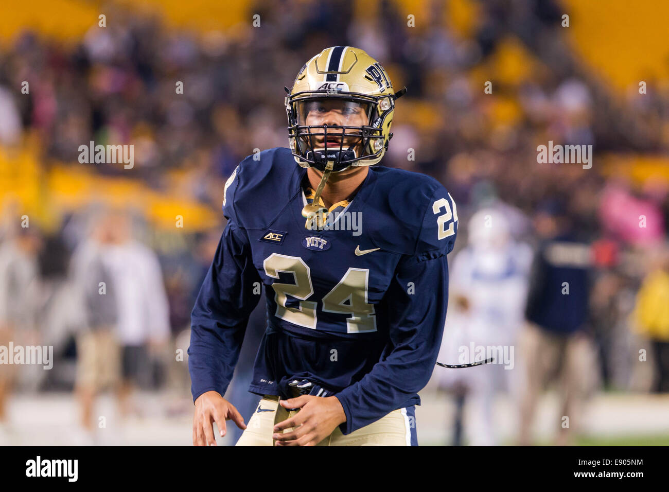 Pittsburgh, Pennsylvania, USA. 16th Oct, 2014. Pittsburgh RB JAMES ...
