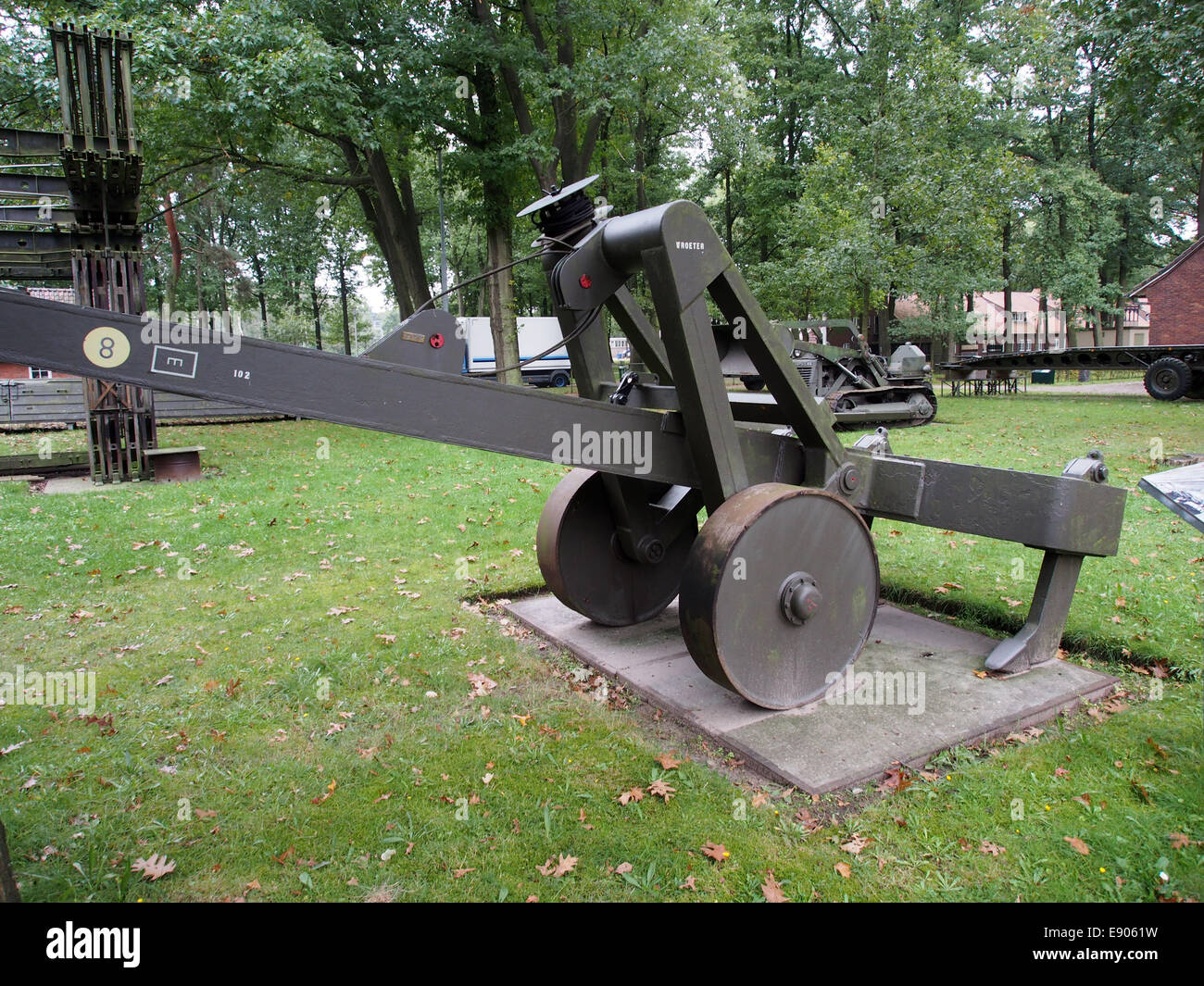 The Wroeter dtietand from 1955, displayed at the Geniemuseum in Vught, is a historical piece of ...