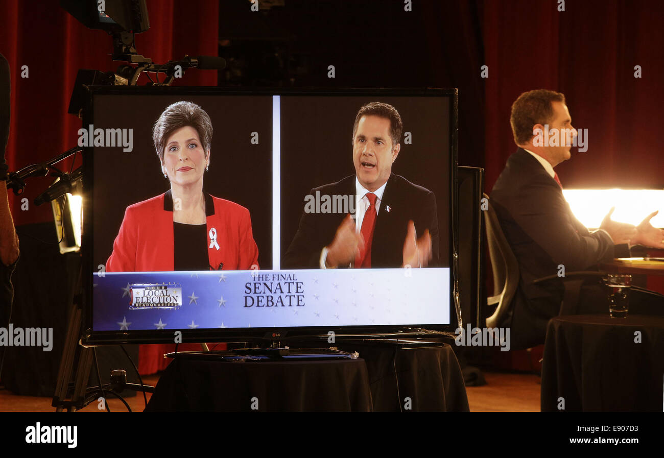 Sioux City, Iowa, USA. 16th Oct, 2014. Iowa's U.S. Senate Democratic ...