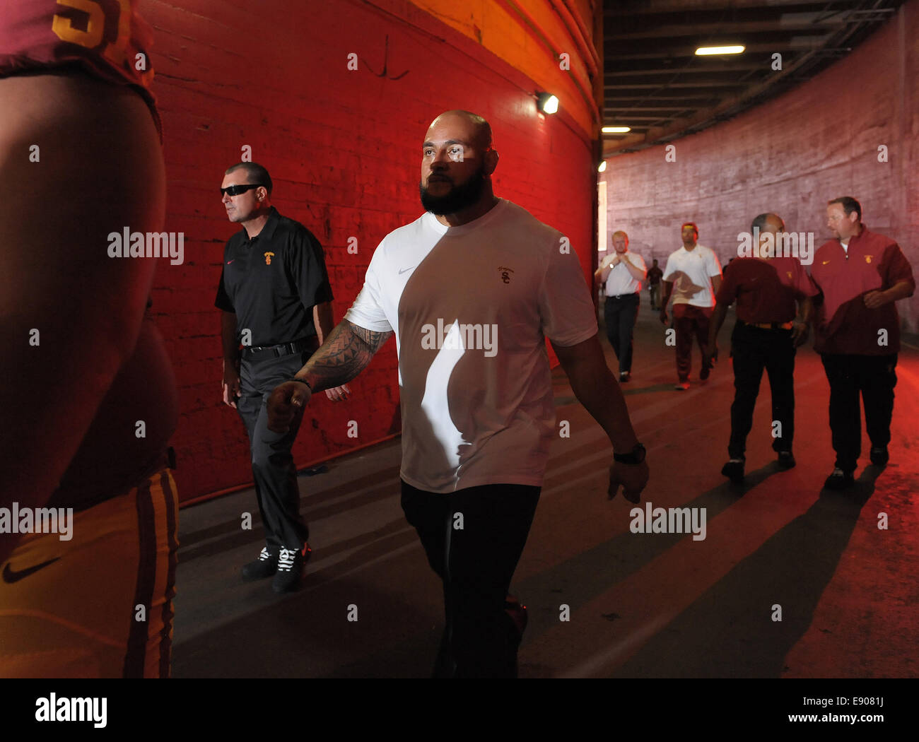 August 30, 2014, Los Angeles, CA.USC Trojans assistant strength and ...