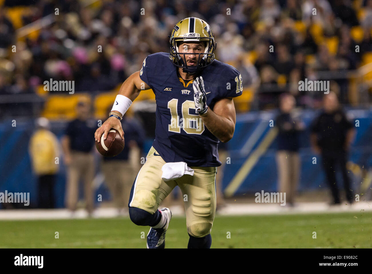 Pittsburgh, Pennsylvania, USA. 16th Oct, 2014. Pittsburgh QB CHAD ...