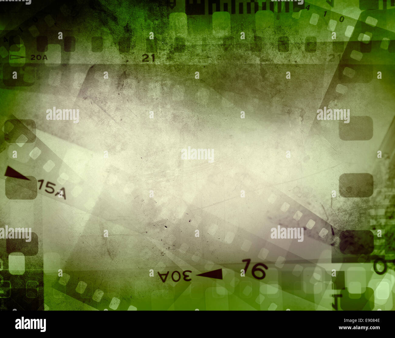 Film negative frames, film strips border Stock Photo - Alamy
