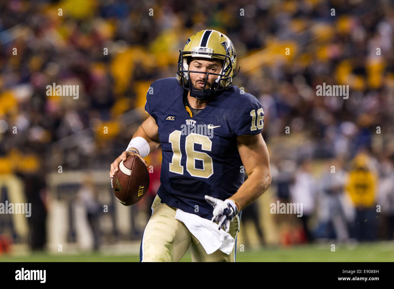 Pittsburgh, Pennsylvania, USA. 16th Oct, 2014. Pittsburgh QB CHAD ...