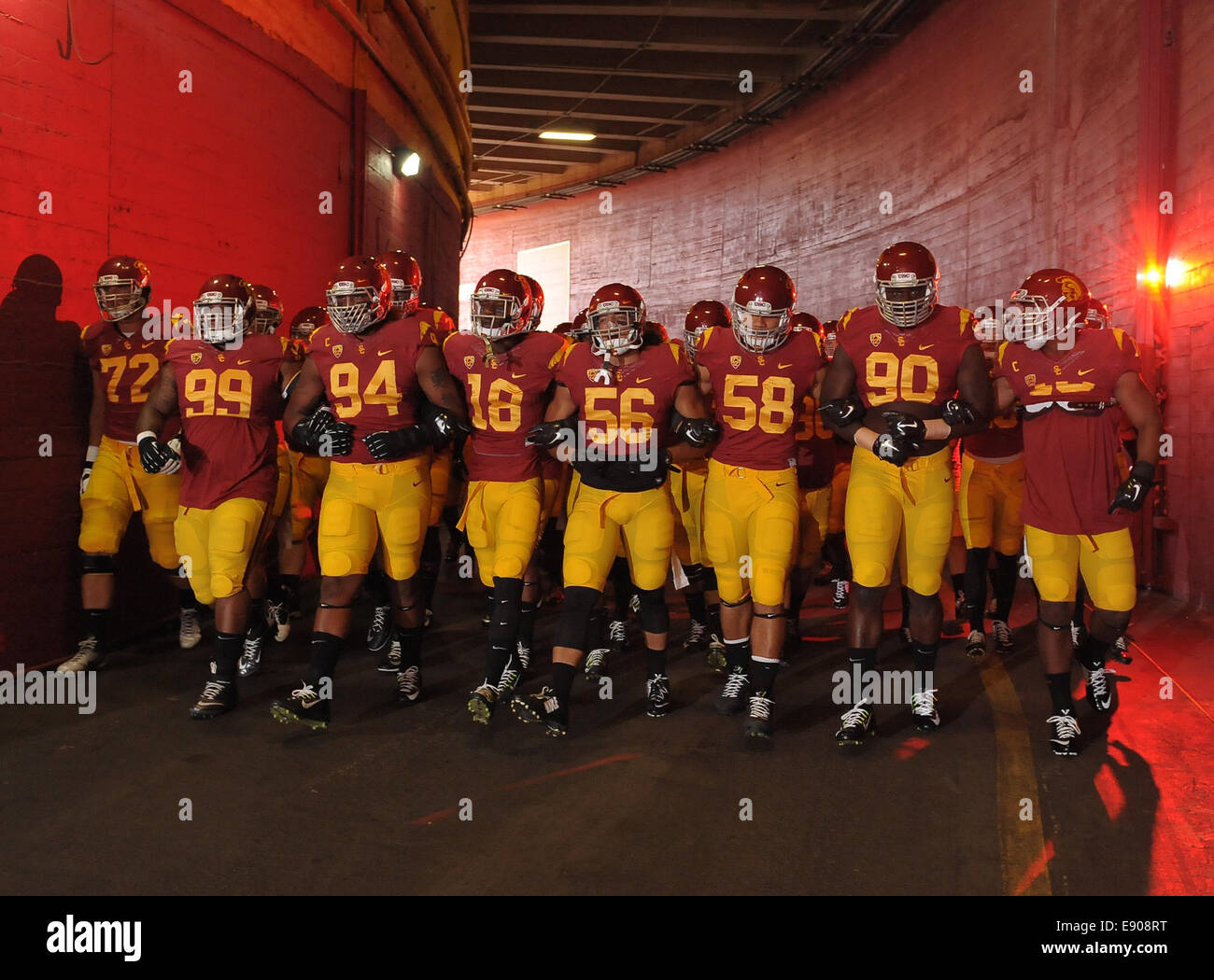 Usc defensive tackle leonard williams hi-res stock photography and ...