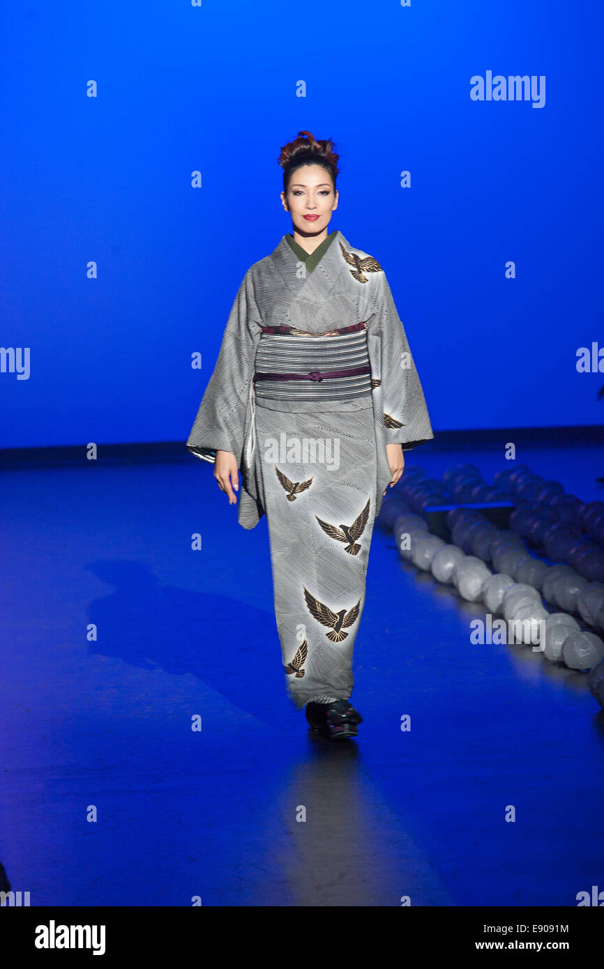 Tokyo, Japan. 16th Oct, 2014. JOTARO SAITO Spring/Summer 2015 - Tokyo ...