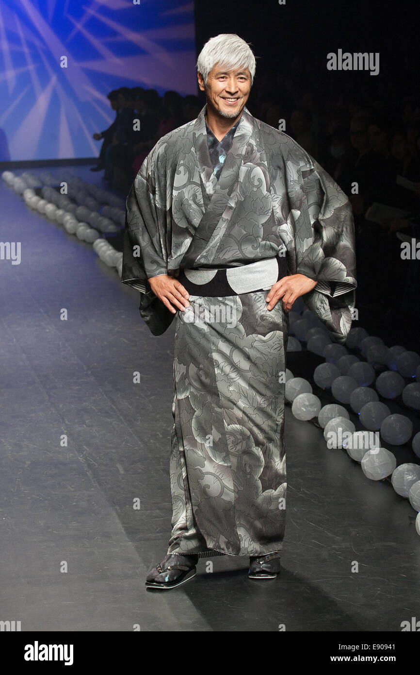 Tokyo, Japan. 16th Oct, 2014. JOTARO SAITO Spring/Summer 2015 - Tokyo ...