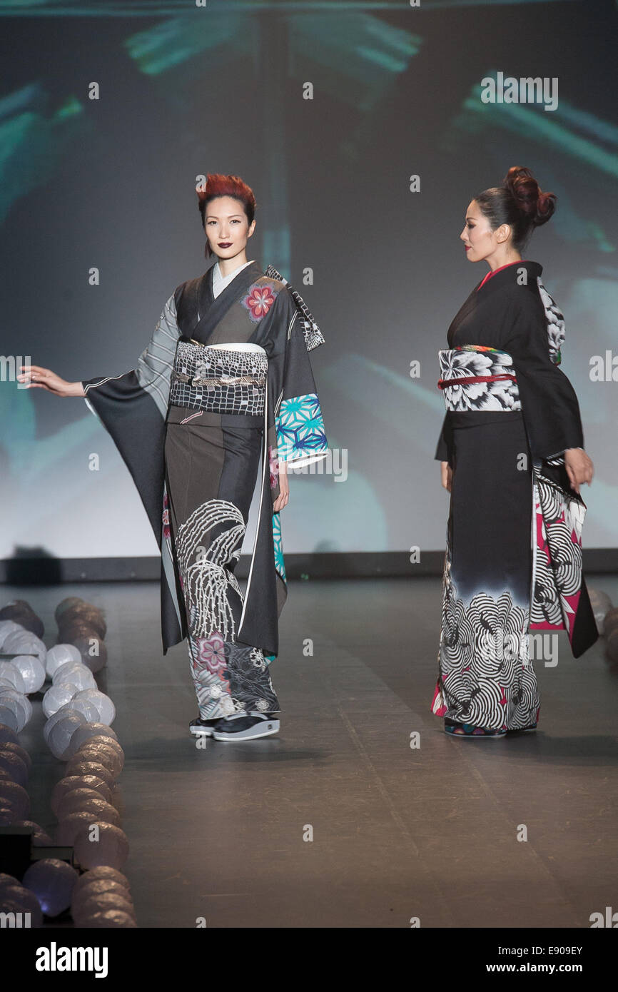 Tokyo, Japan. 16th Oct, 2014. JOTARO SAITO Spring/Summer 2015 - Tokyo ...