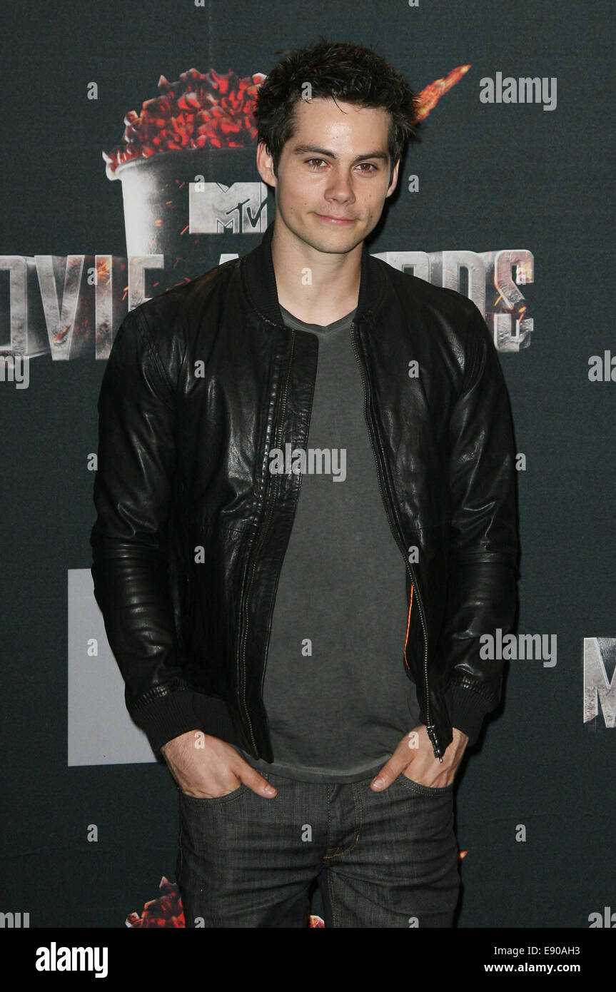 MTV Movie Awards 2014 Press Room held at the Nokia Theatre L.A. Live ...