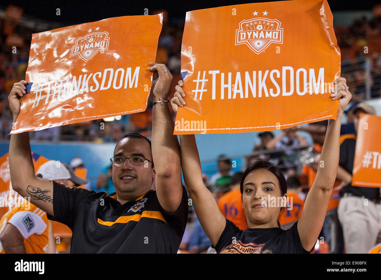 Houston bbva stadium fans hi-res stock photography and images - Alamy